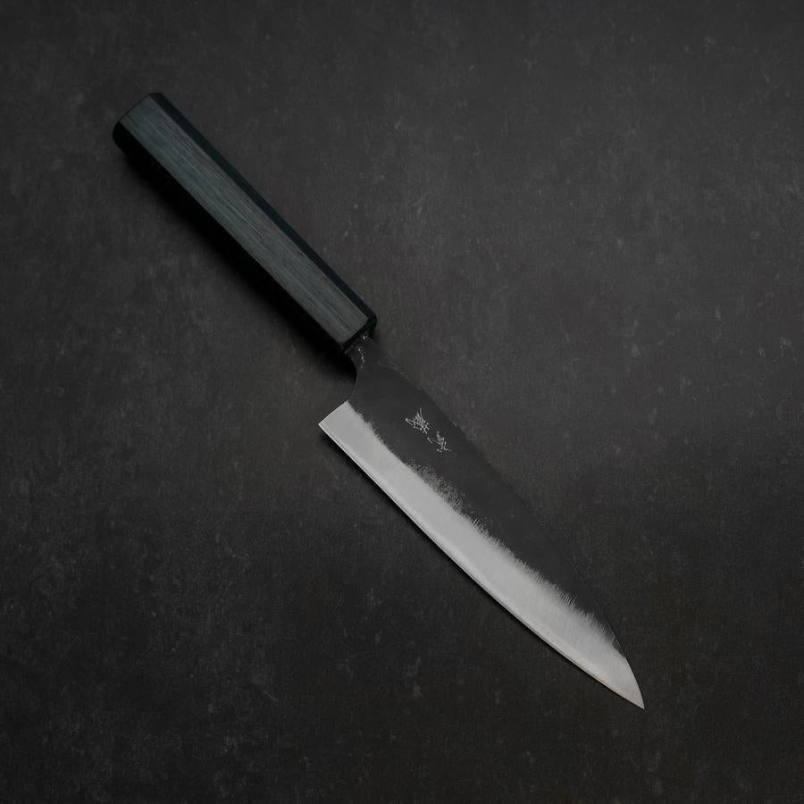 Funayuki Blue Steel #2 Kurouchi Dark Blue Urushi Handle 145mm – MUSASHI