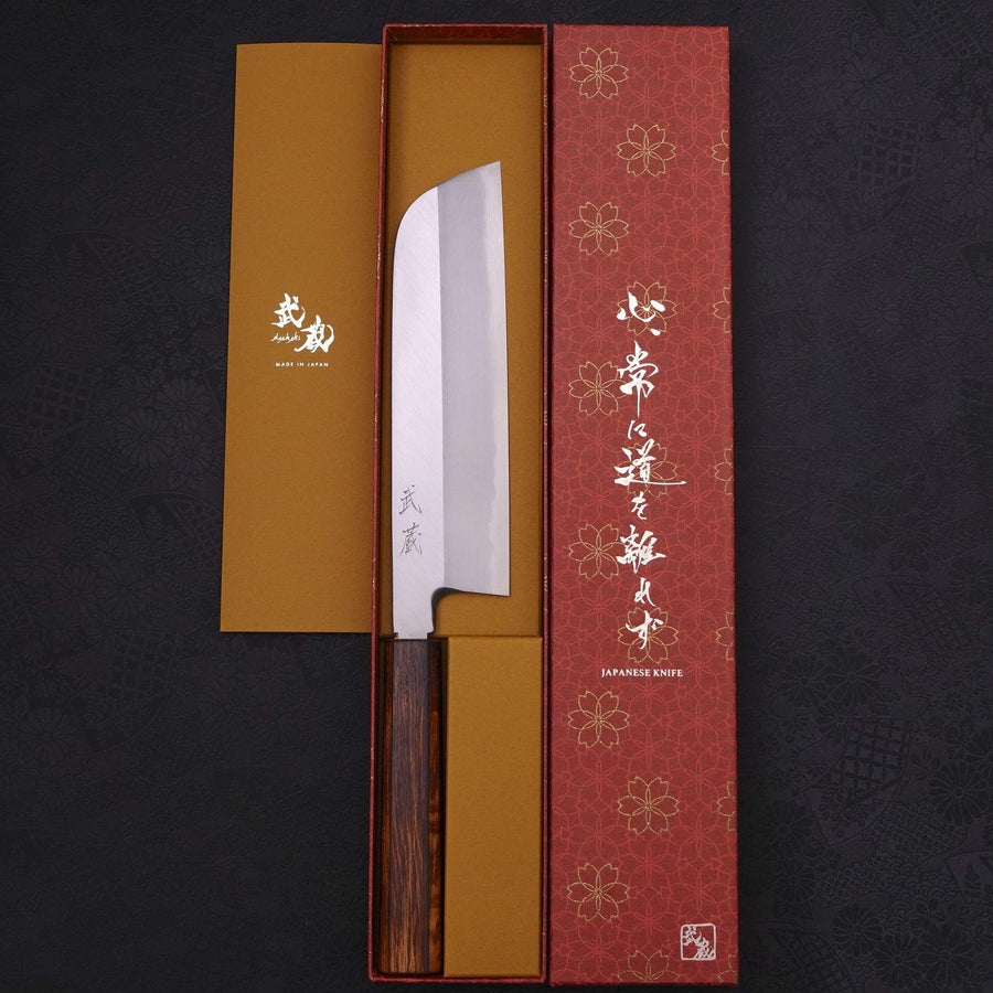 Kama Usuba(Kansai) Blue steel #2 Kasumi Sumi Urushi Handle 210mm – MUSASHI