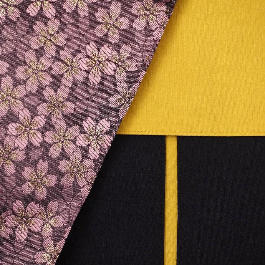 Musashi Japanese Style Kitchen Knife Roll Purple Sakura 4 Pockets Hand ...