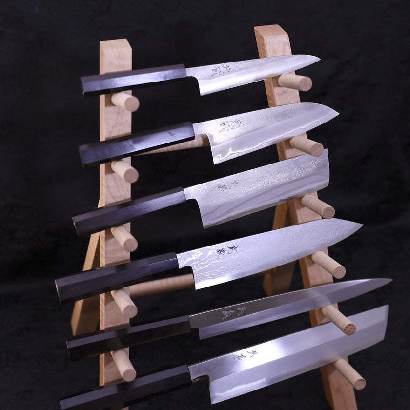 Musashi Kitchen Knives Displaying Maple – MUSASHI