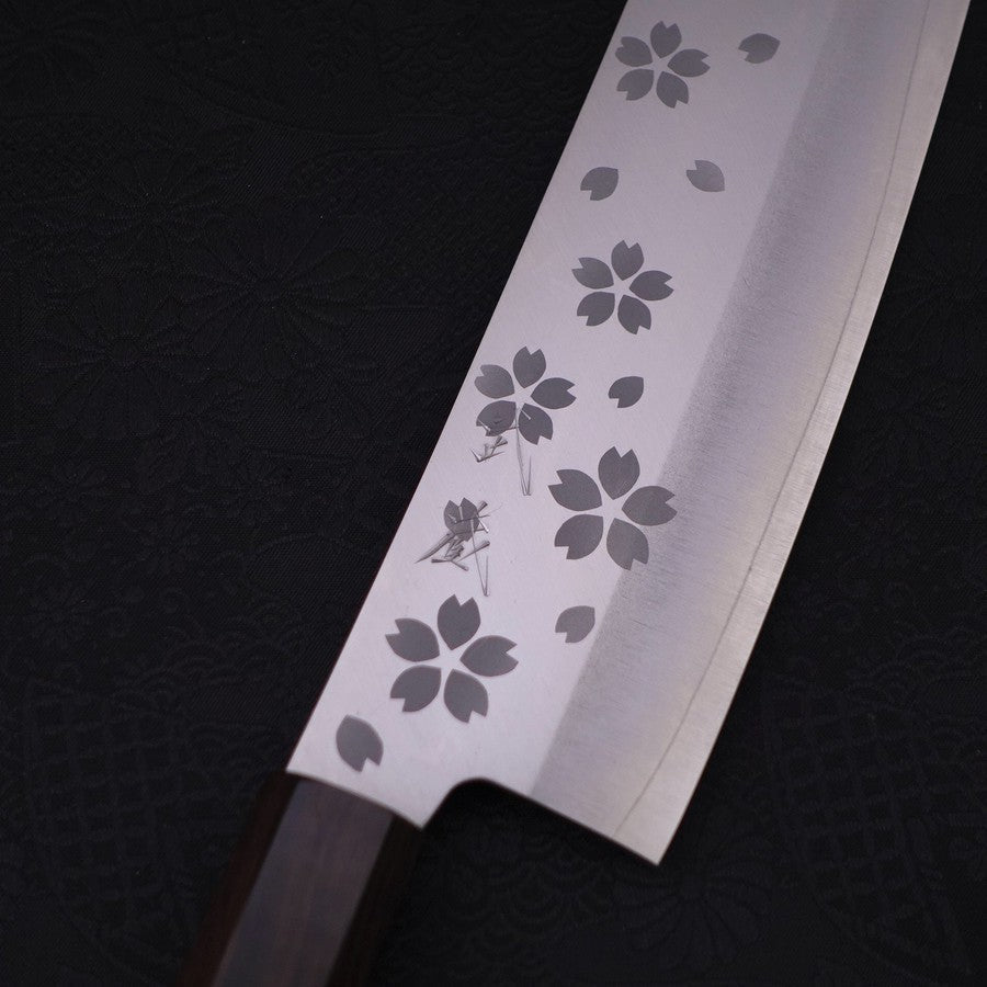 Nakiri VG-10 Polished Sakura Ebony Handle 165mm – MUSASHI