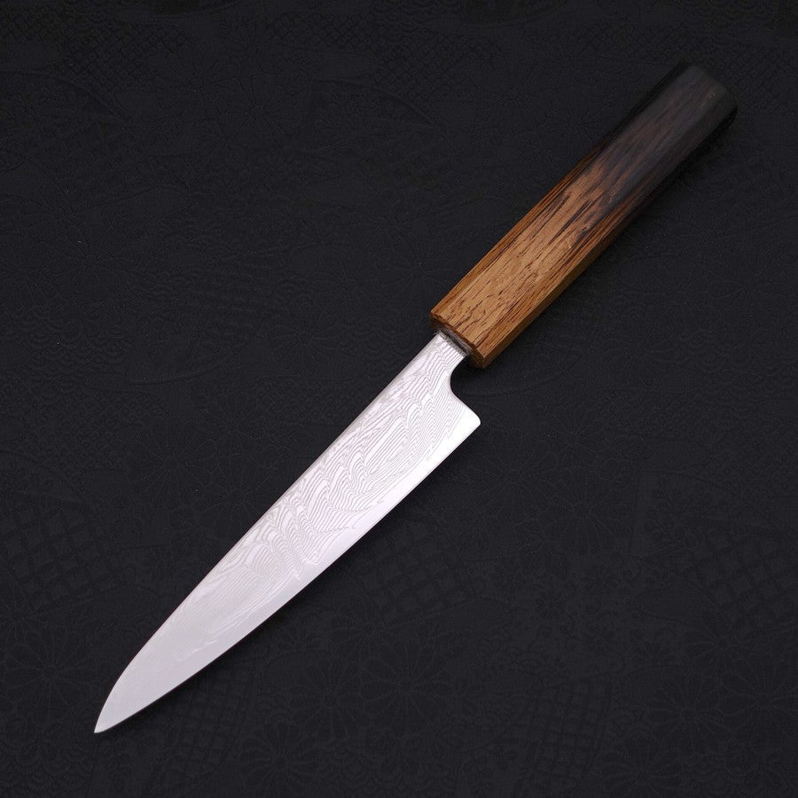 Petty SLD Wave Nickel Damascus Yaki Urushi Handle 135mm – MUSASHI