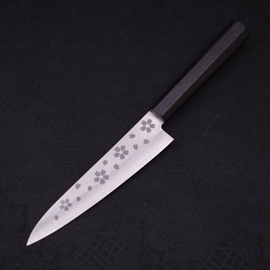 Petty VG-10 Polished Sakura Ebony Handle 150mm – MUSASHI