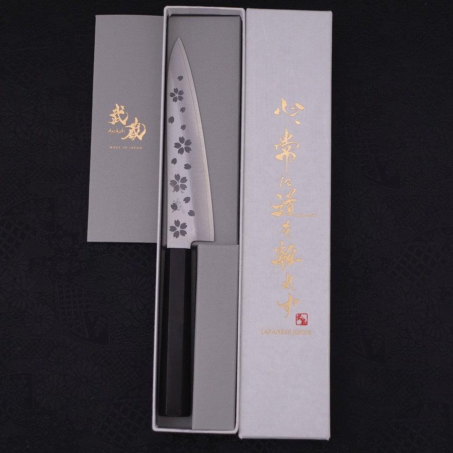 Petty VG-10 Polished Sakura Ebony Handle 150mm – MUSASHI