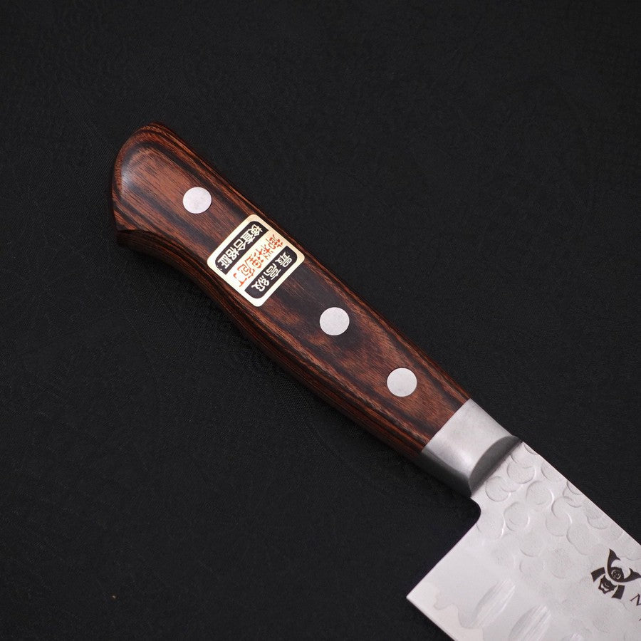 Santoku VG-10 Tsuchime Western Handle 180mm – MUSASHI