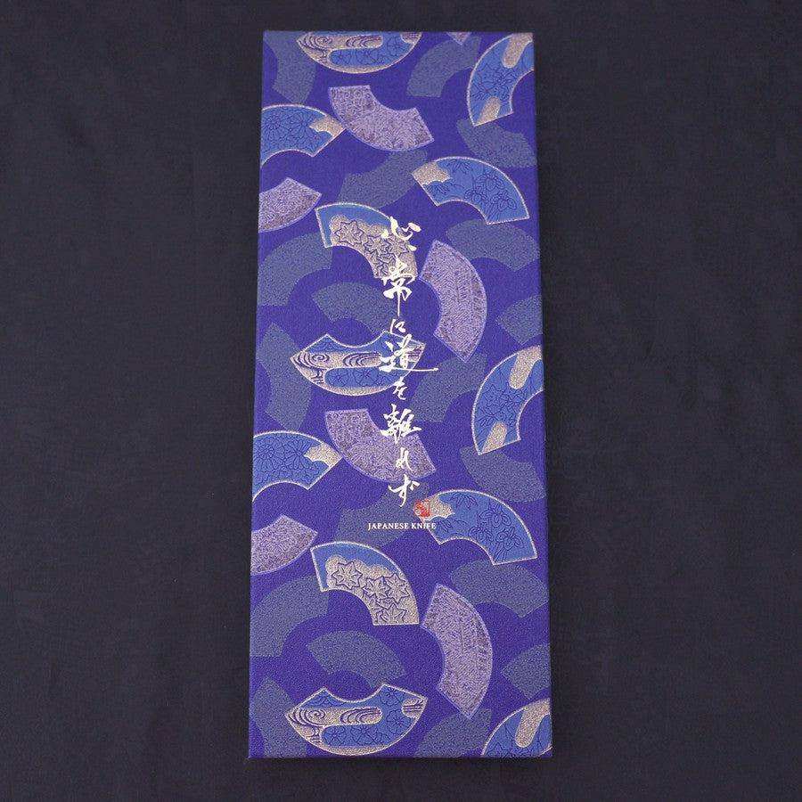 Traditional Blue Washi Gift Wrapping Knife Set Box – MUSASHI