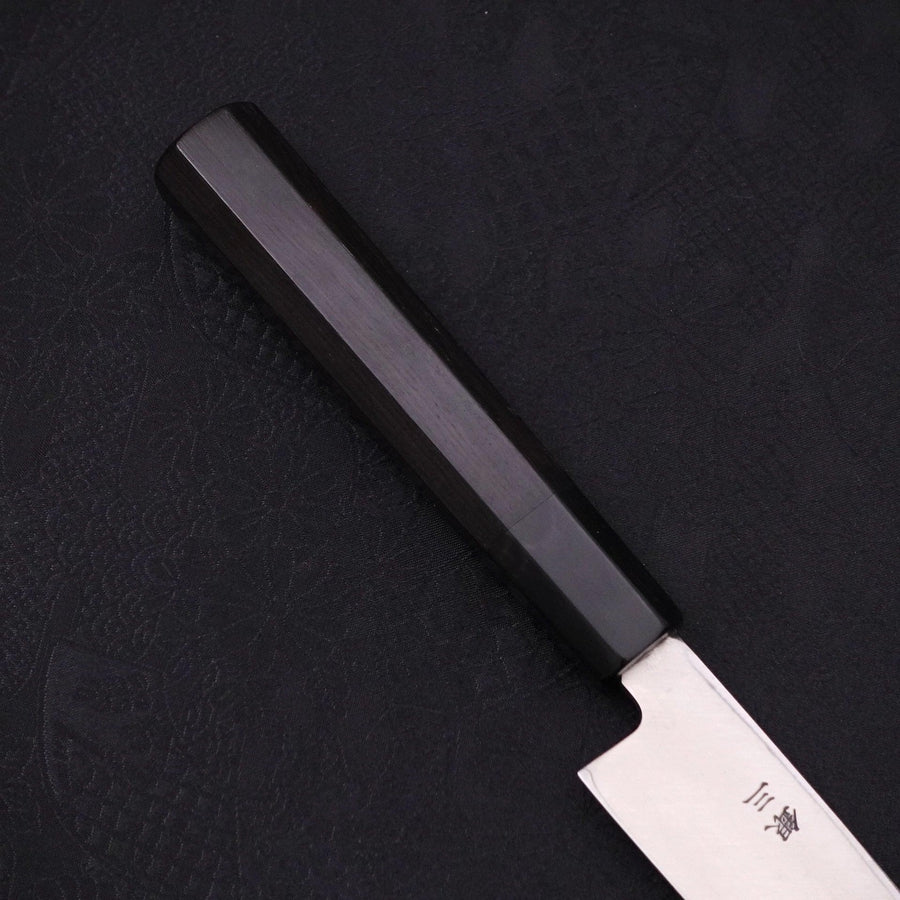Yanagiba Left -hand Silver Steel #3 Kasumi Buffalo Ebony Handle 210mm ...